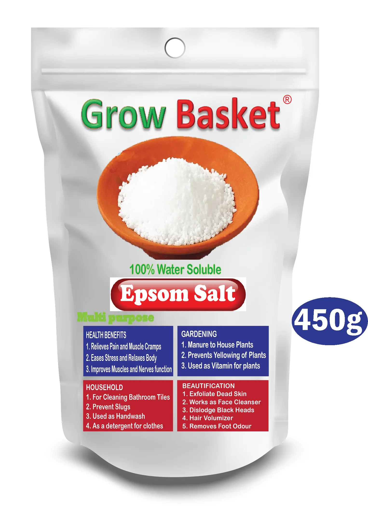 Epsom Salt Fertilizer for Plants – Complete Gardening Guide | GrowBasket
